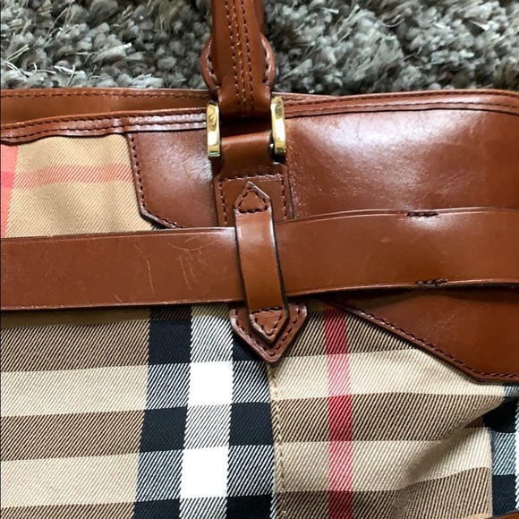 Burberry | Bags | Burberry Bridle House Check Bag | Poshmark